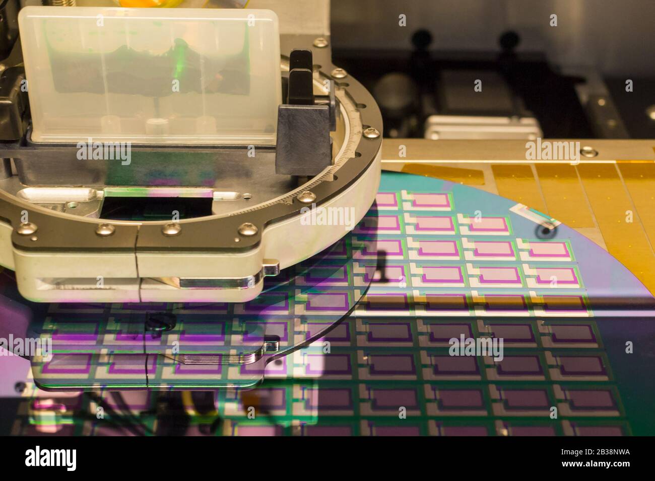 Production of small thin bending display with printing technology Stock ...