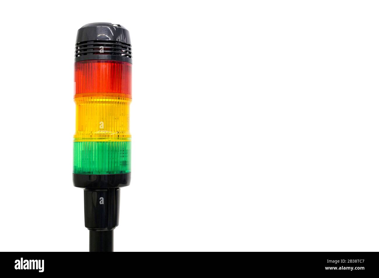 Warning alarm in industry Cut Out Stock Images & Pictures - Alamy