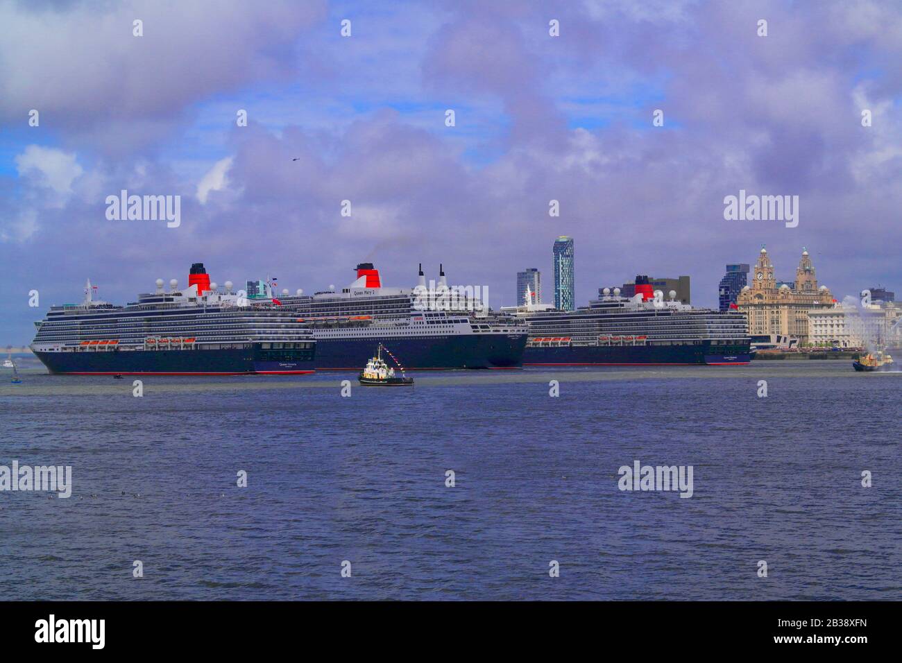 Liverpool,Uk Three Queens in Liverpool credit Ian Fairbrother/Alamy ...