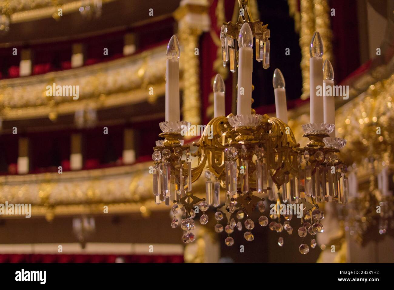 MOSCOW,RUSSIA-January 18: The Bolshoi Theatre a historic theatre of ...