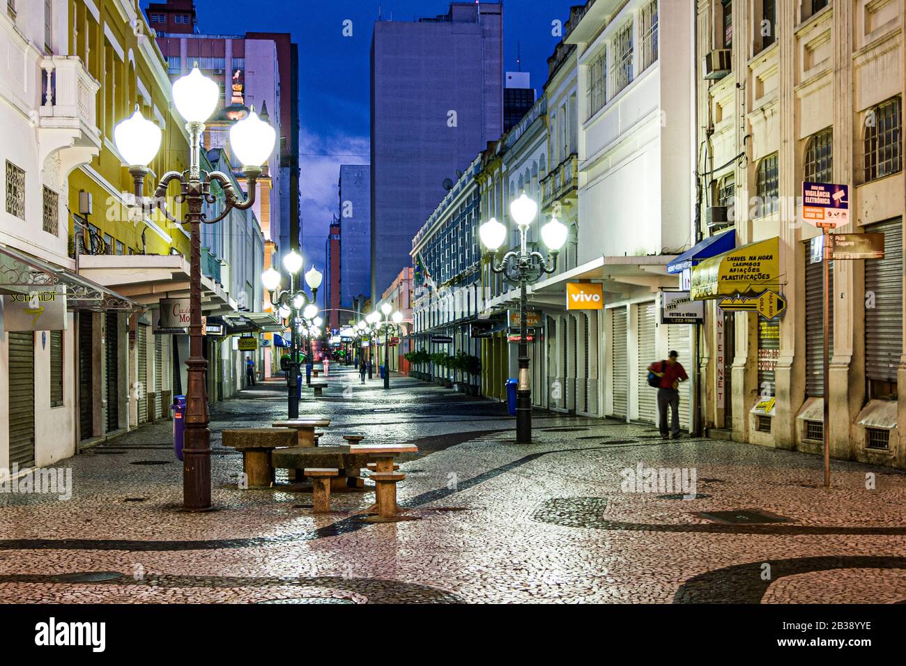 Pedestrian streets brazil hi-res stock photography and images - Alamy
