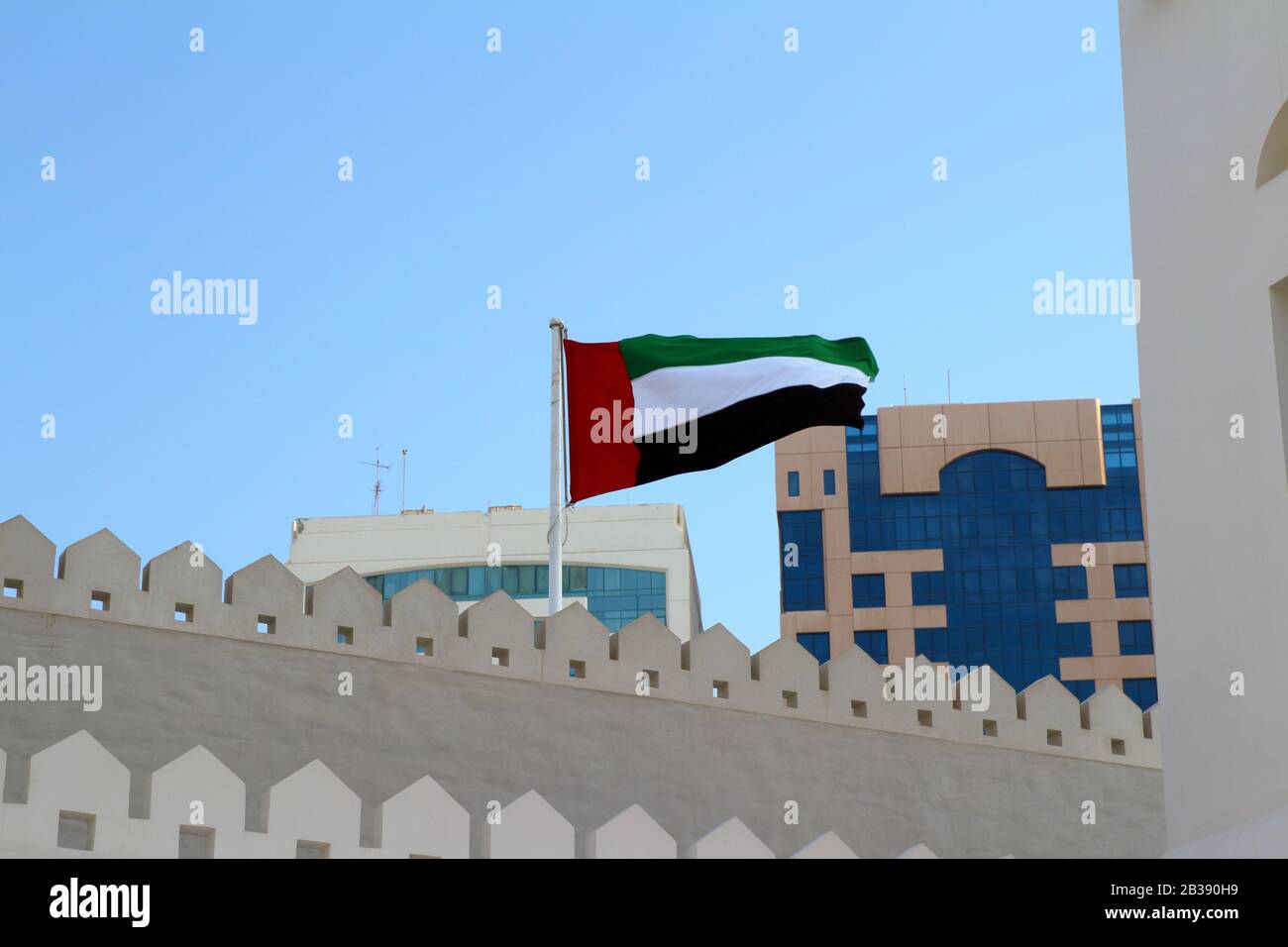 Flag of sharjah hi-res stock photography and images - Alamy