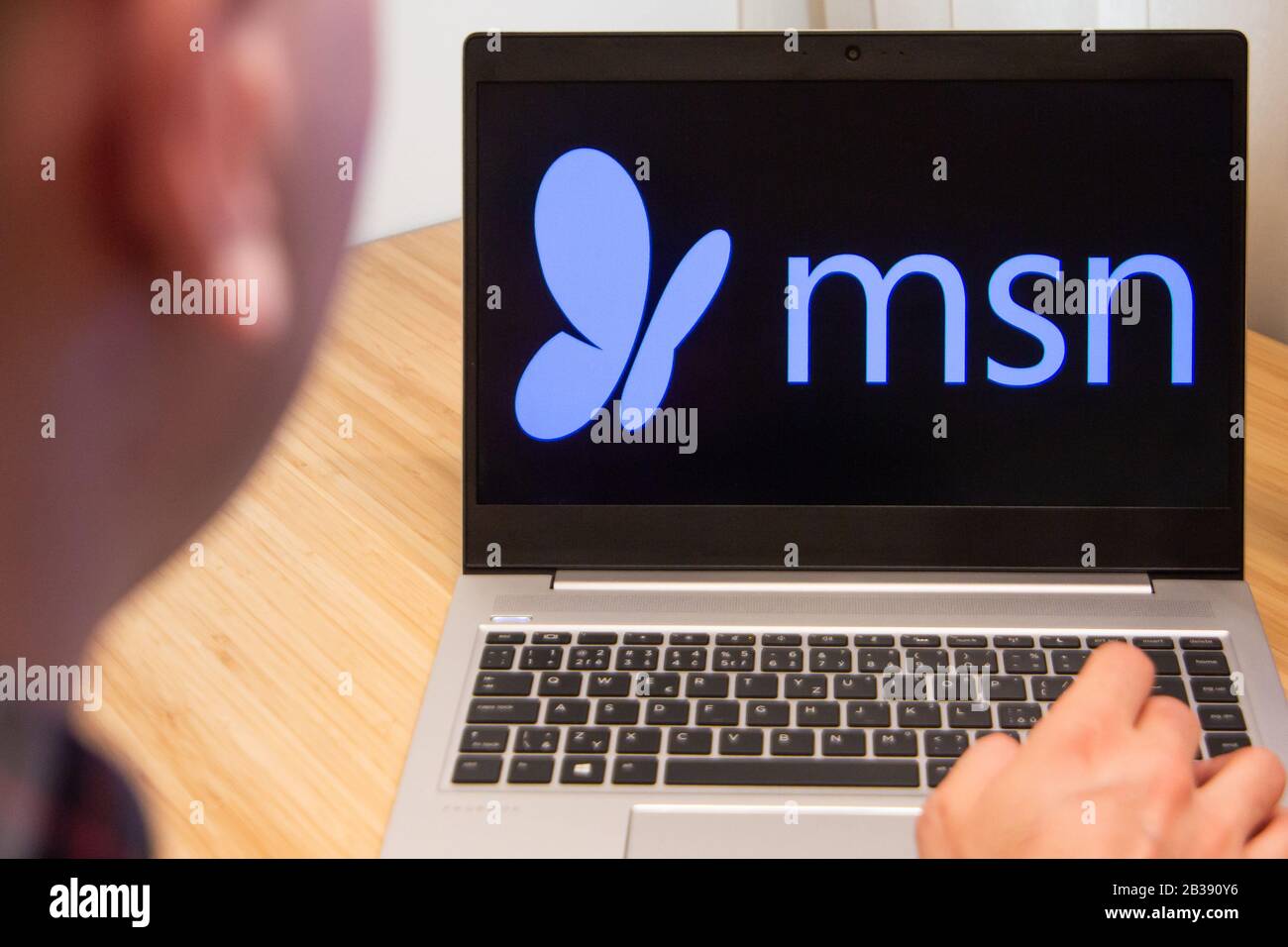 Msn logo hi-res stock photography and images - Alamy