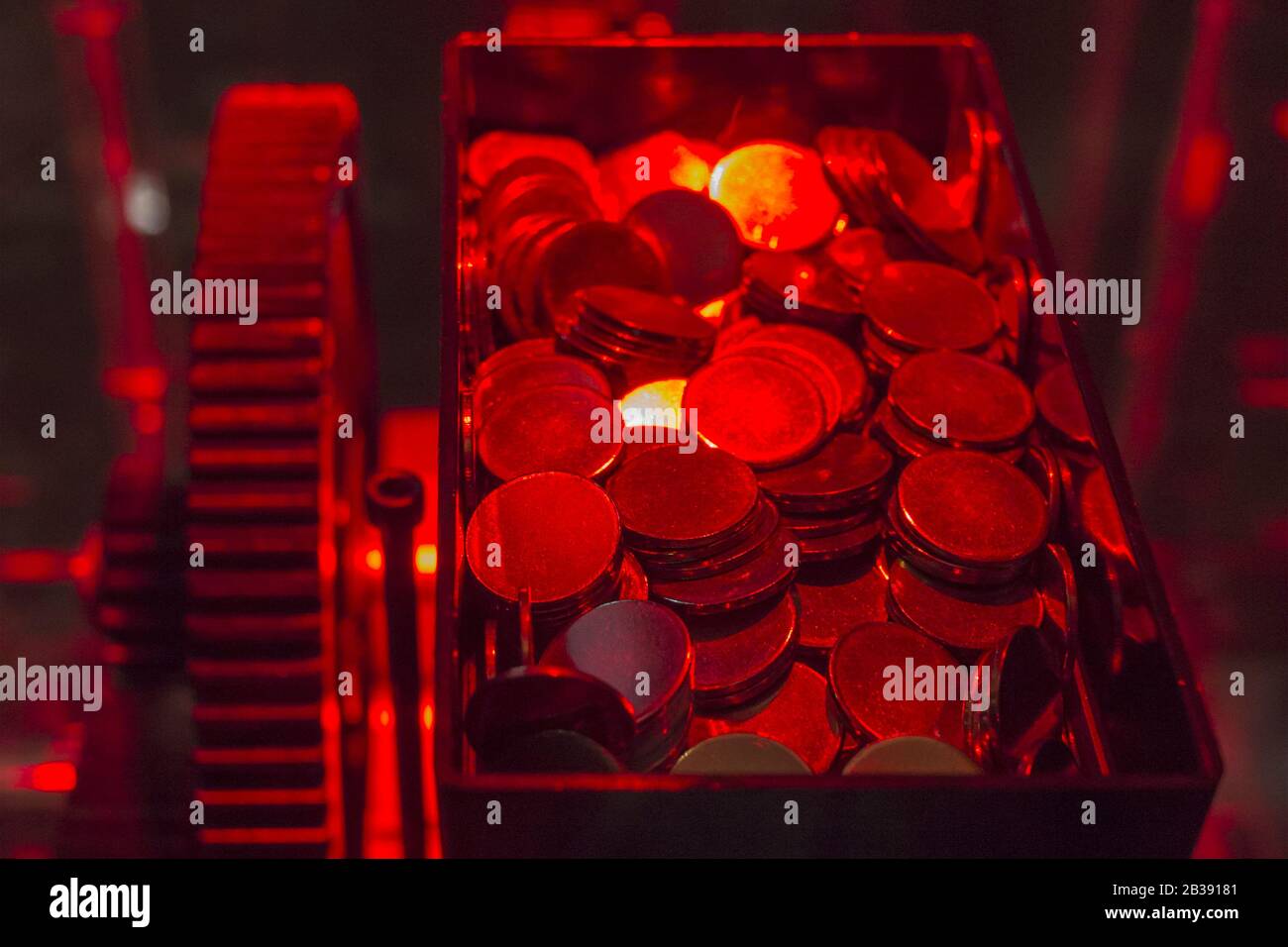 Coin showcase hi-res stock photography and images - Alamy