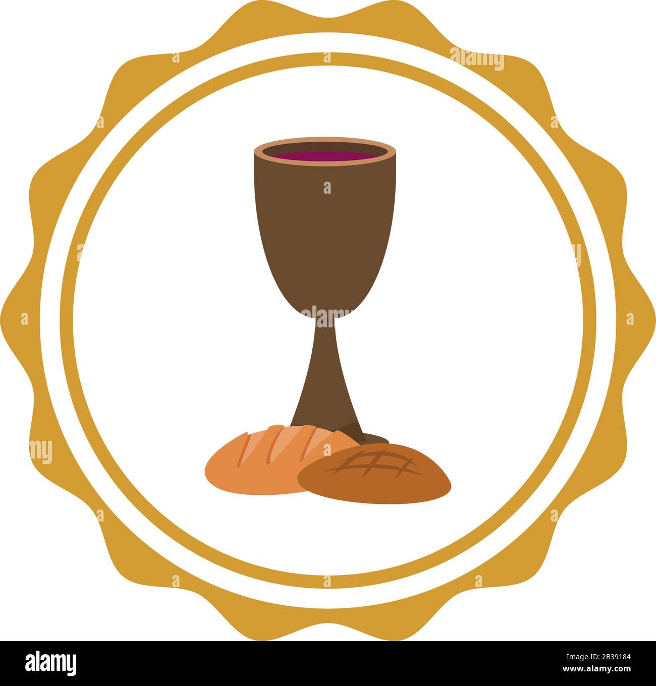 Holy week label Stock Vector Image & Art - Alamy