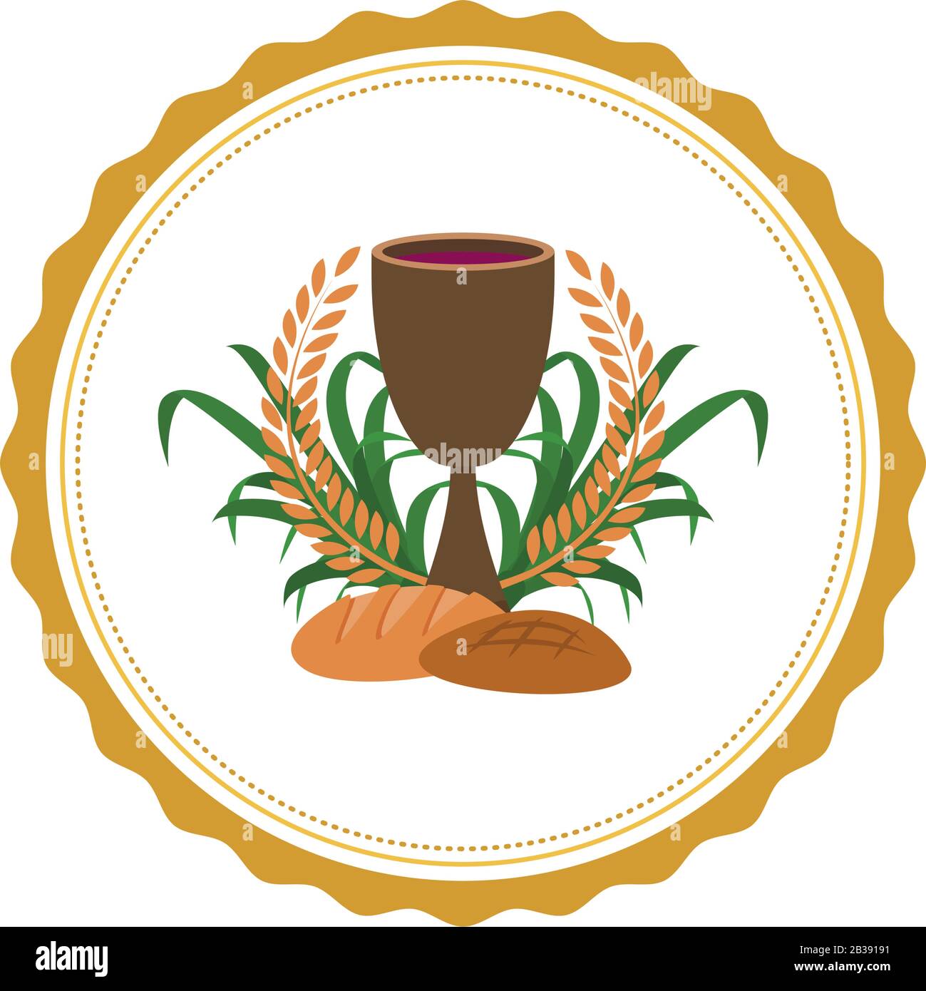 Holy week label Stock Vector Image & Art - Alamy