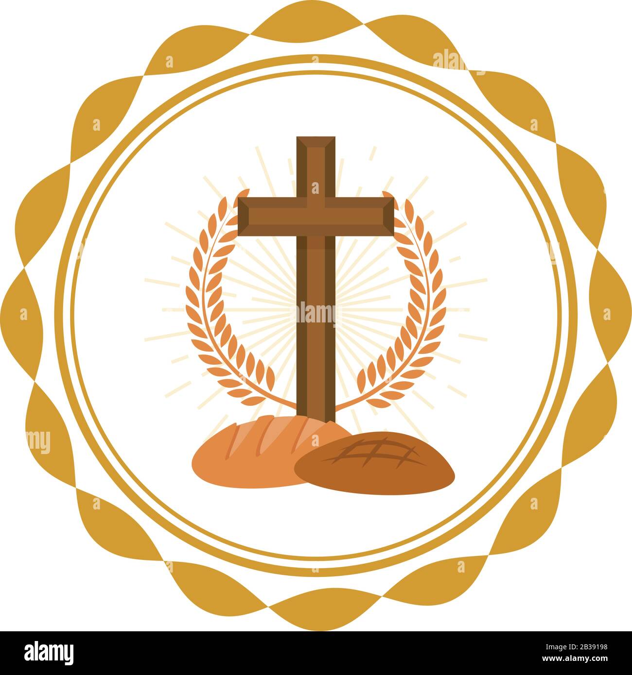 Holy week label Stock Vector Image & Art - Alamy