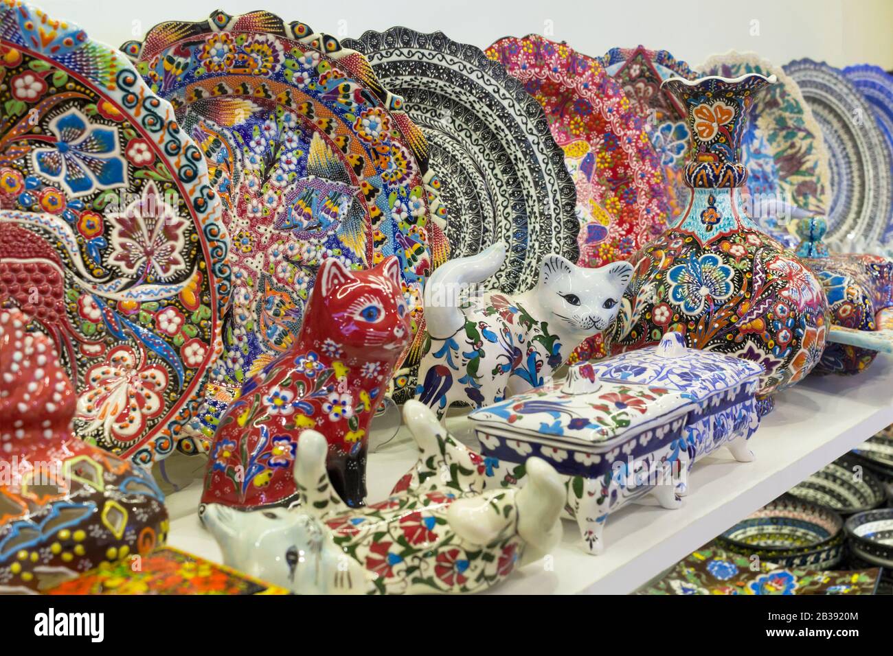 DUBAI, UAE - MARCH 11 2019: Turkey pavilion at Global Village in Dubai ...