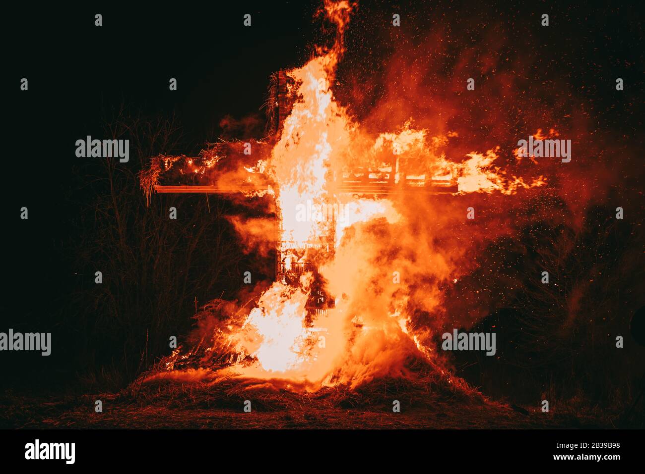 Ritual Bonfire High Resolution Stock Photography and Images - Alamy