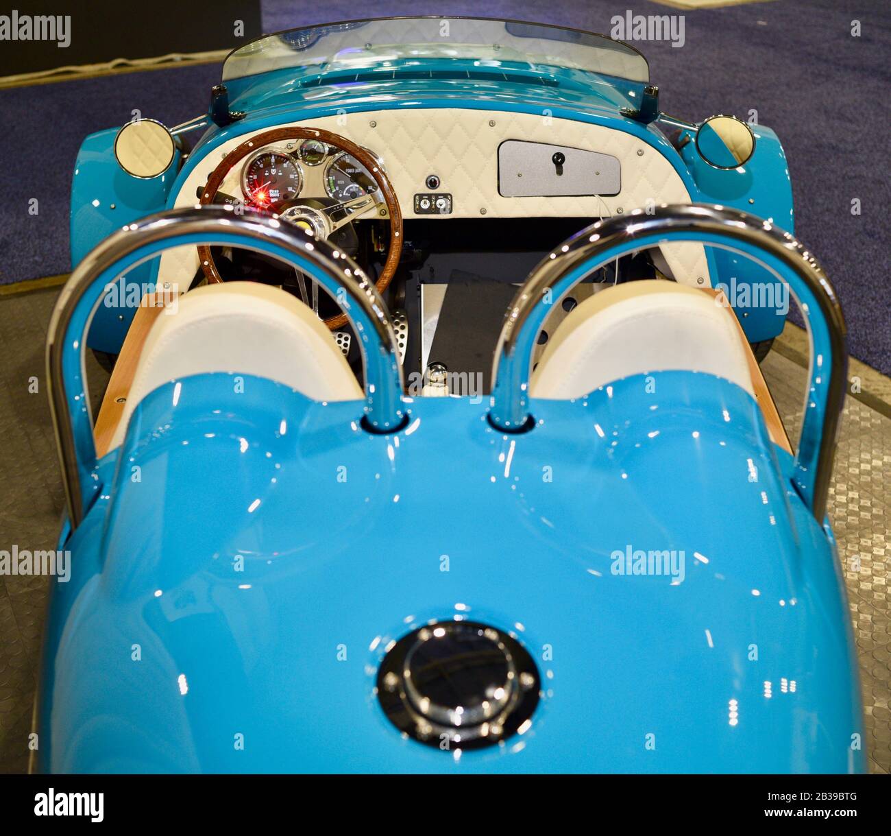 All-electric Vanderhall Edison 2 three-wheel roadster (classified as ...
