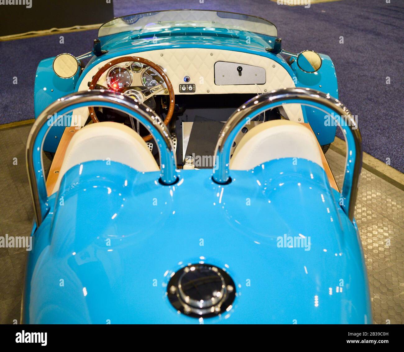 All-electric Vanderhall Edison 2 three-wheel roadster (classified as ...