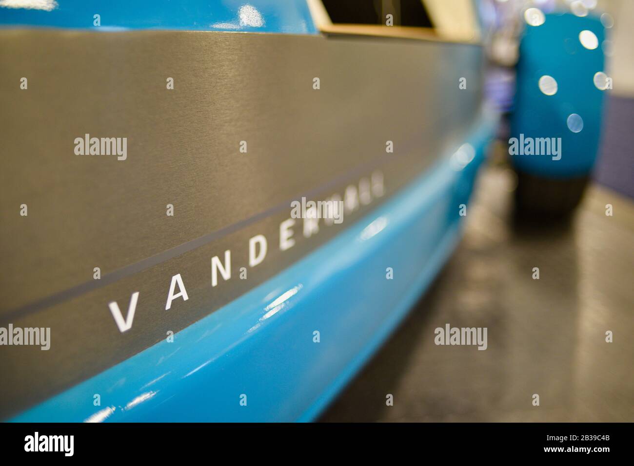 All-electric Vanderhall Edison 2 three-wheel roadster (classified as ...