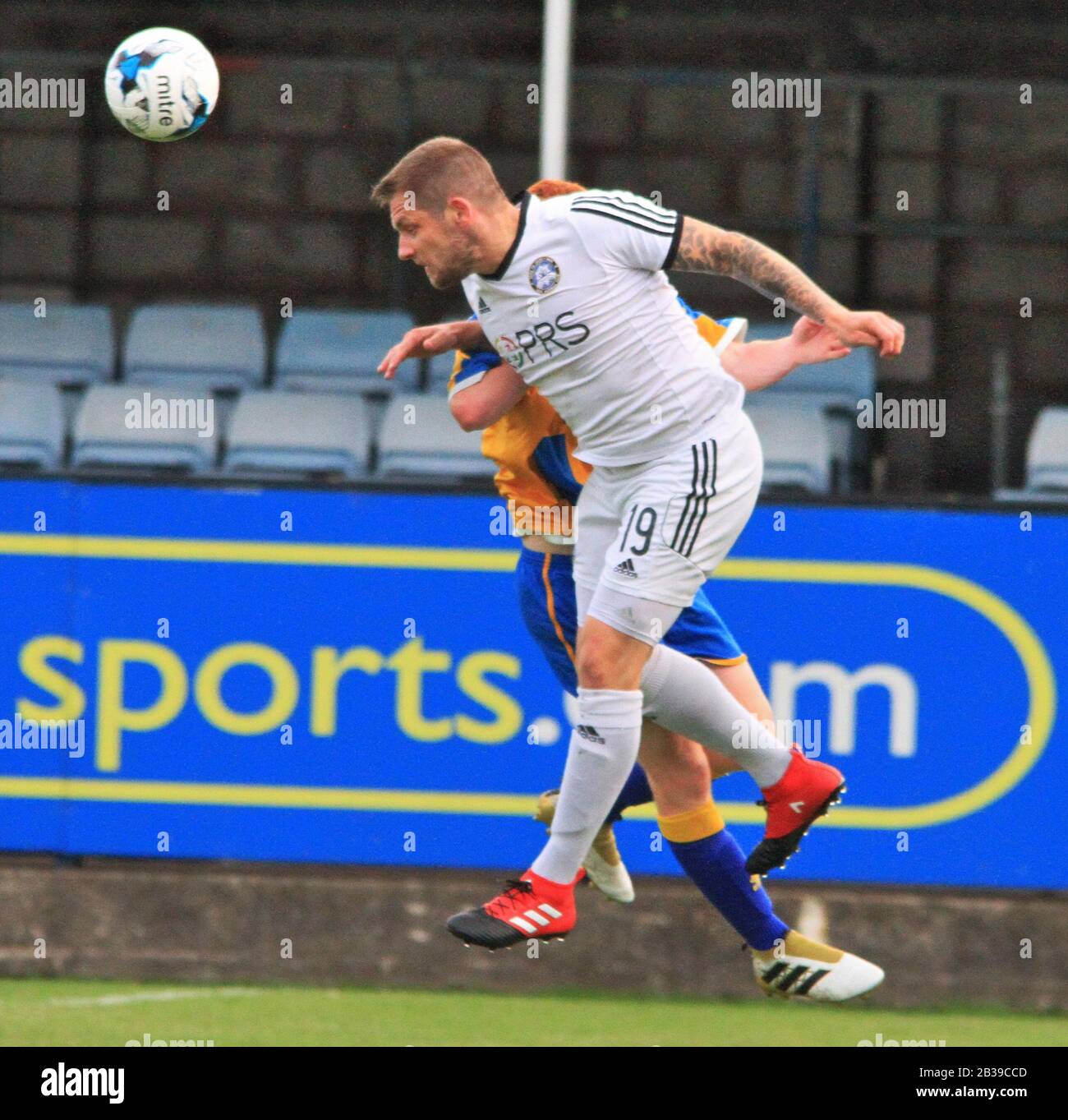 Rhyl Fc versus WBA and Shrewsbury u23s credit Ian Fairbrother/Alamy ...