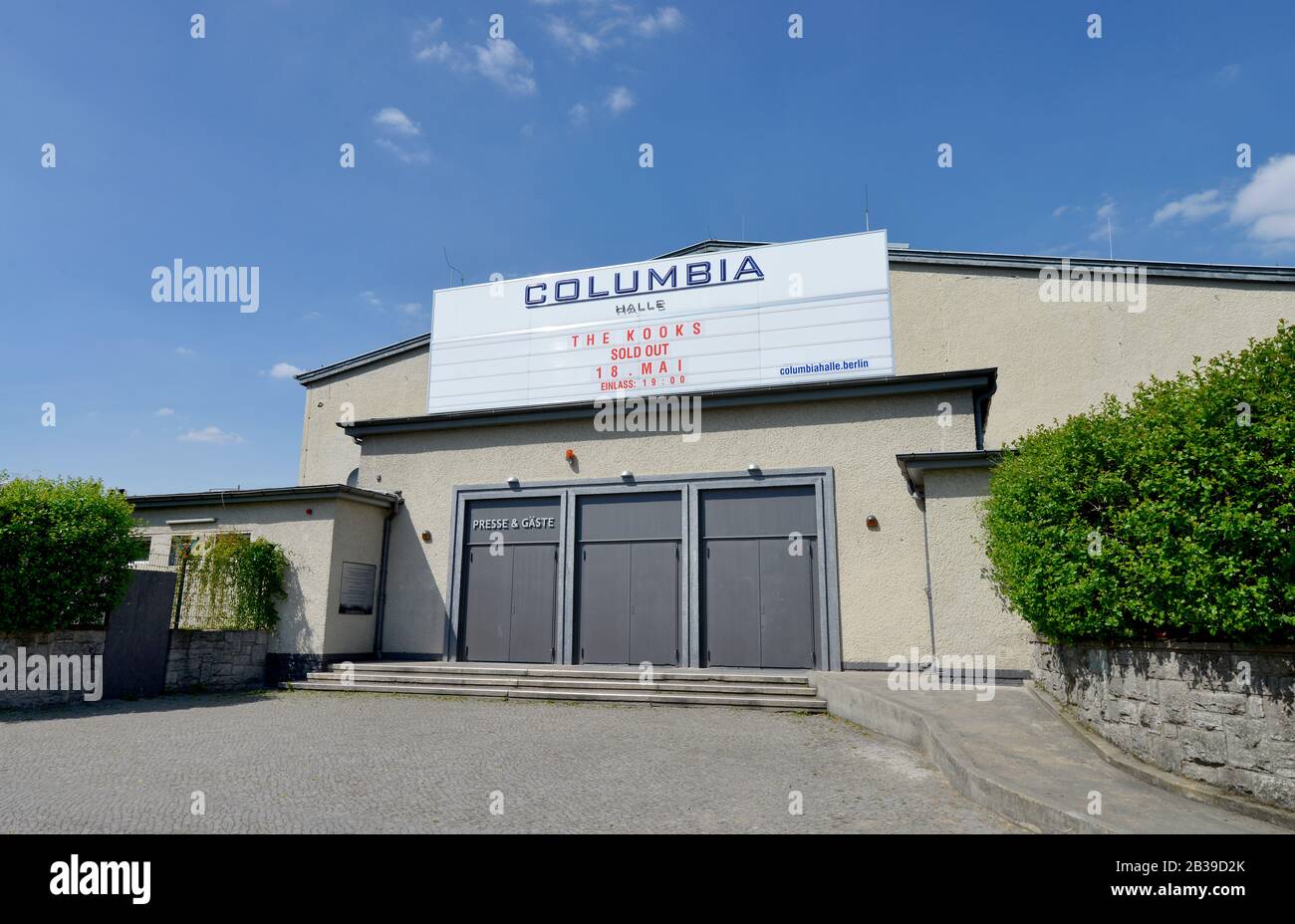 Columbiahalle Columbiadamm Kreuzberg Berlin Deutschland Stock Photo Columbiahalle Columbiadamm Kreuzberg Berlin Deutschland Stock Photo