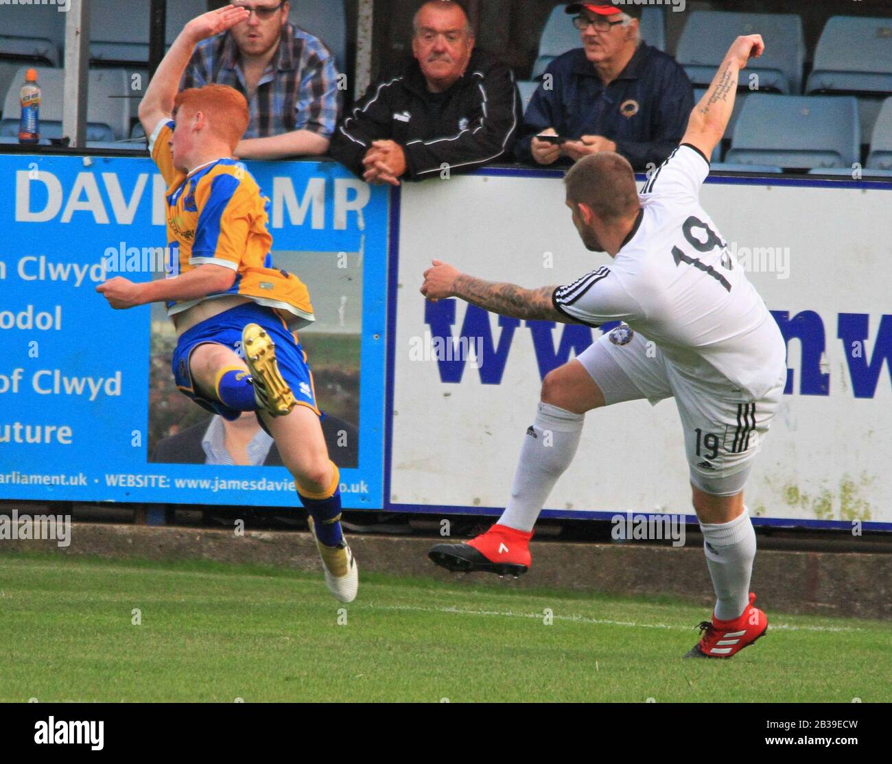 Rhyl fc versus wba and Shrewsbury credit Ian Fairbrother/Alamy stock ...