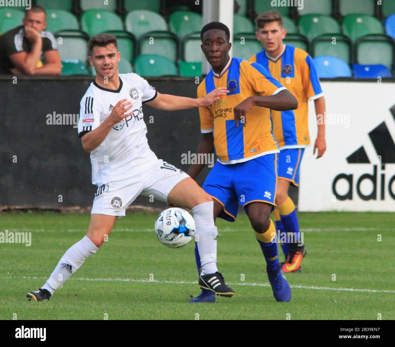 Rhyl fc versus wba and Shrewsbury credit Ian Fairbrother/Alamy stock ...