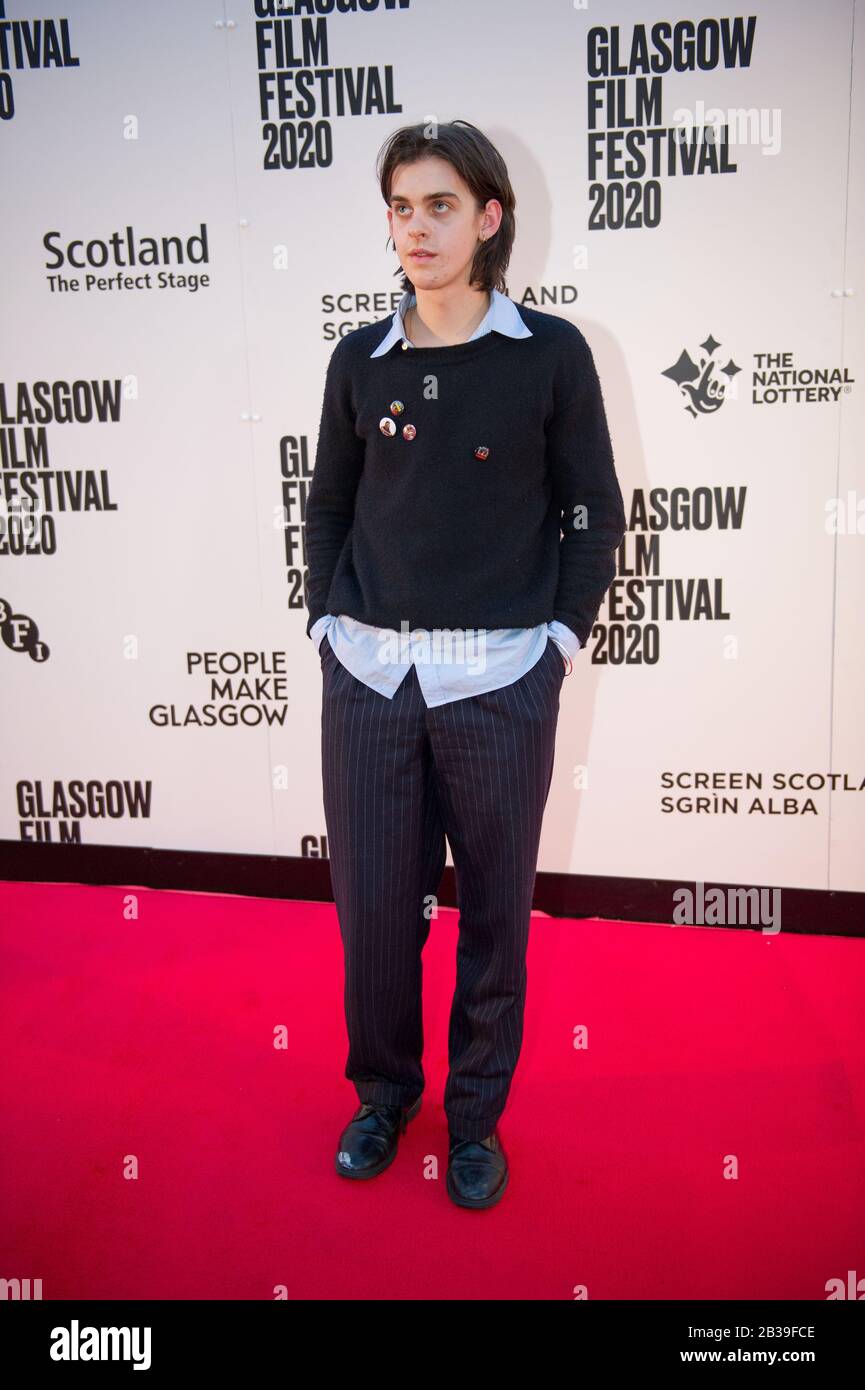 Glasgow, UK. 4th Mar, 2020. Pictured: Earl Cave - Actor. Scottish ...