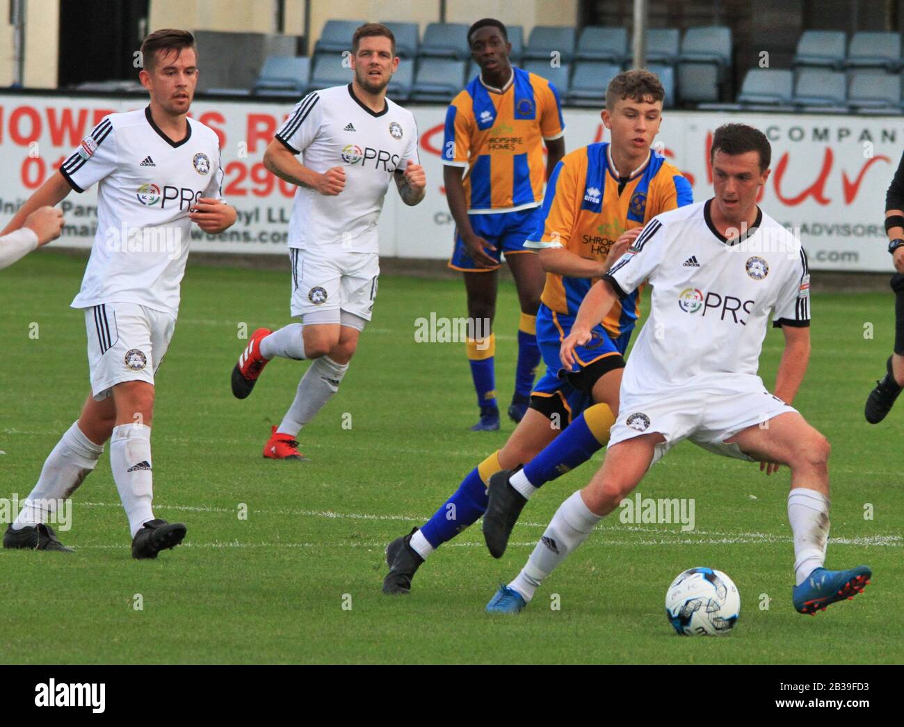 Rhyl fc versus wba and Shrewsbury credit Ian Fairbrother/Alamy stock ...