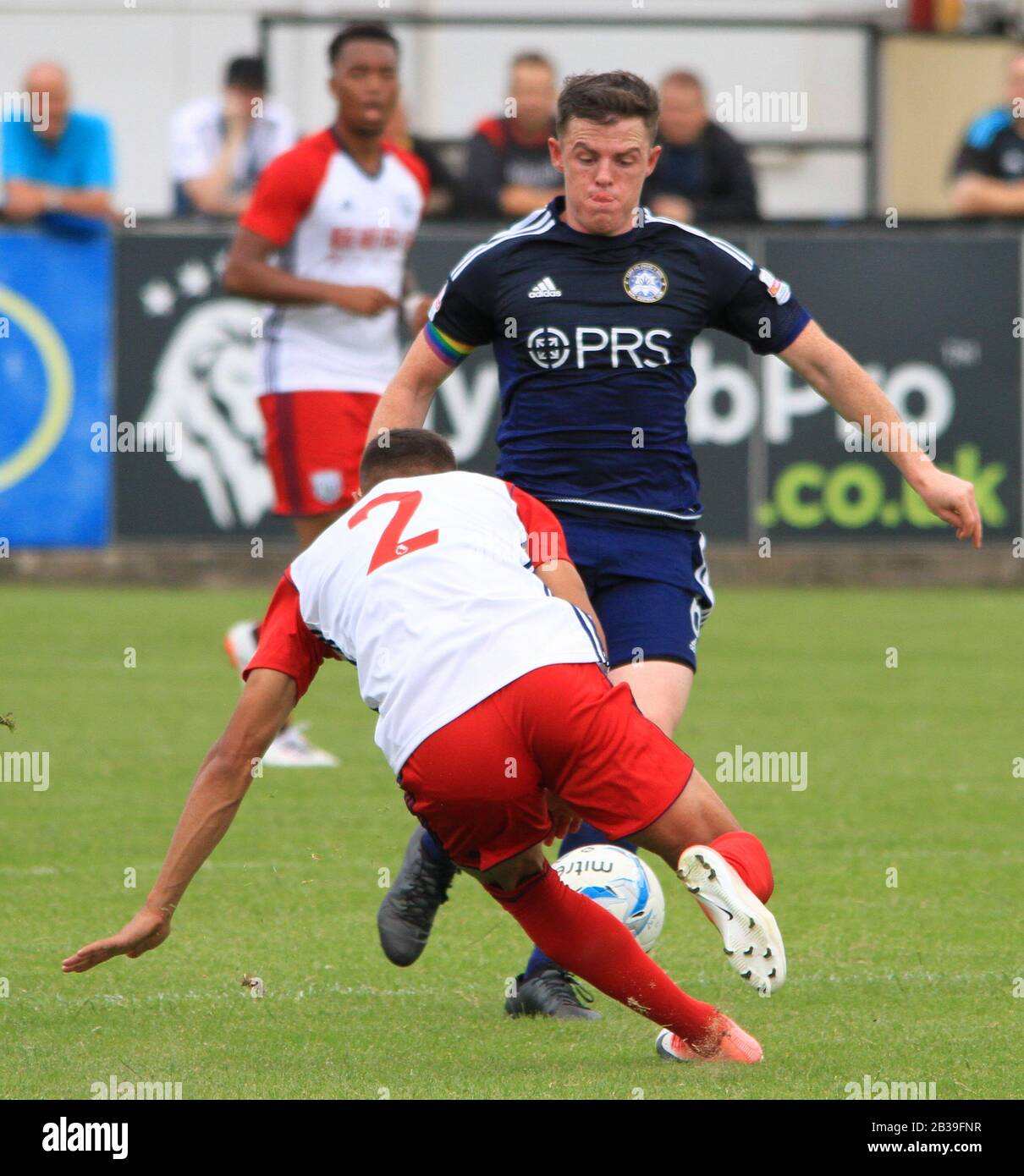 Rhyl fc versus wba and Shrewsbury credit Ian Fairbrother/Alamy stock ...