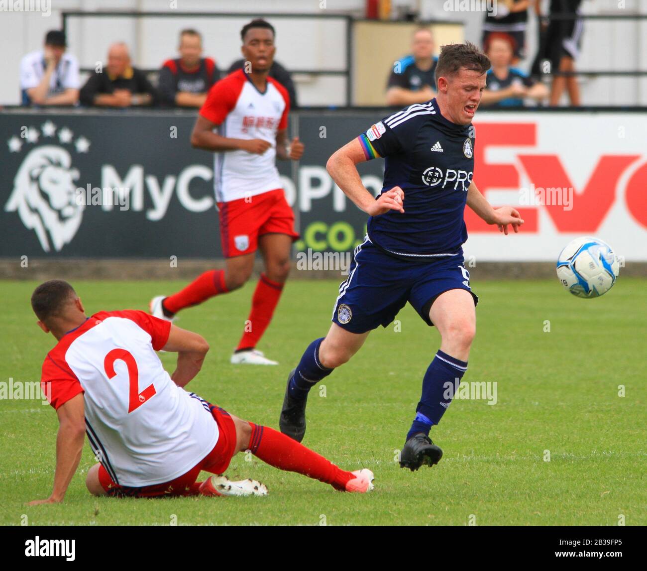 Rhyl fc versus wba and Shrewsbury credit Ian Fairbrother/Alamy stock ...