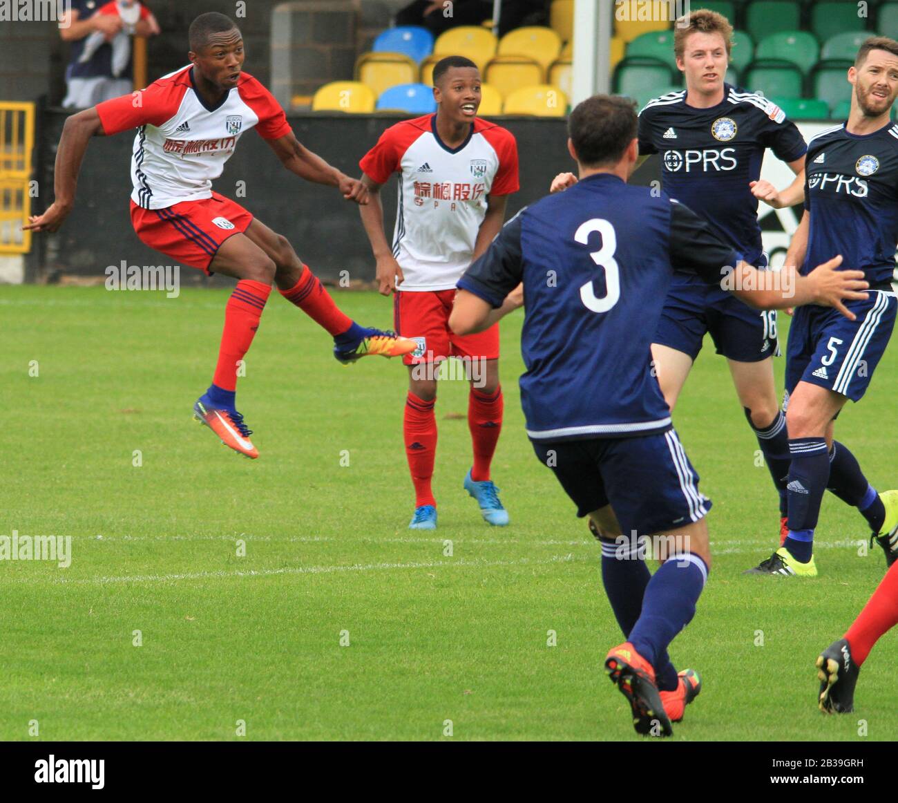 Rhyl fc versus wba and Shrewsbury credit Ian Fairbrother/Alamy stock ...