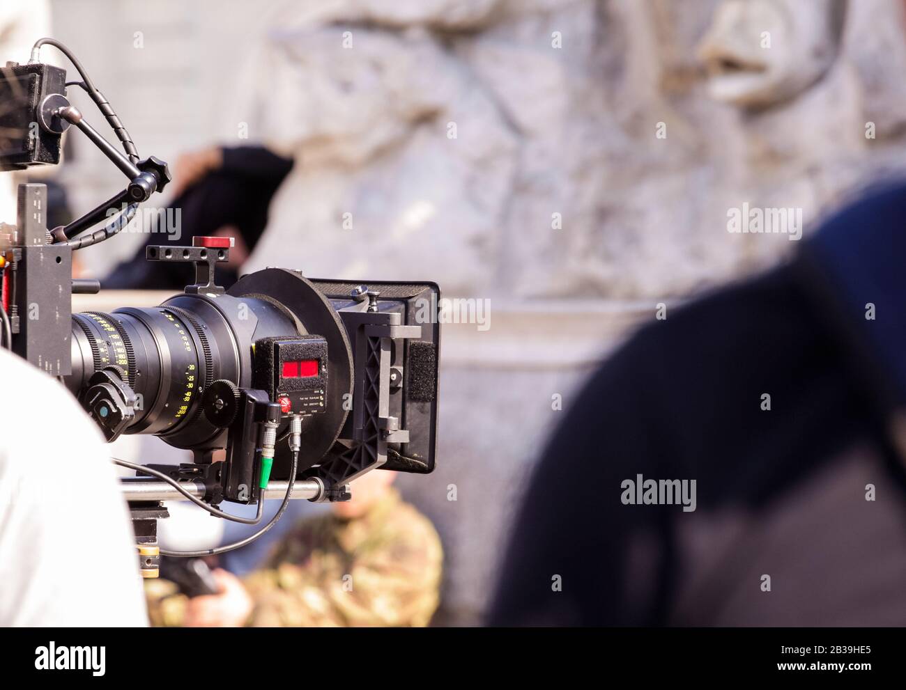 Camera crew movie rig hi-res stock photography and images - Alamy
