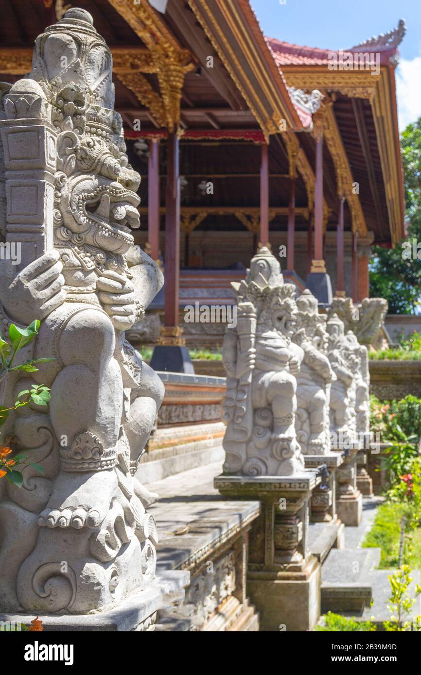 Old Architecture Bali Indonesia Temple Ancient Gates Of