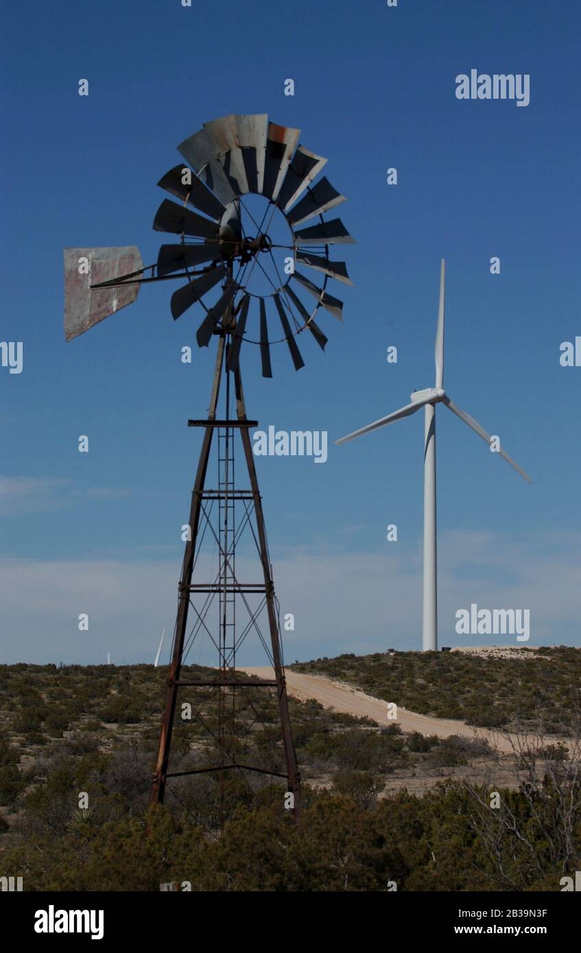 Vintage Windmill In Texas Texas Windmill