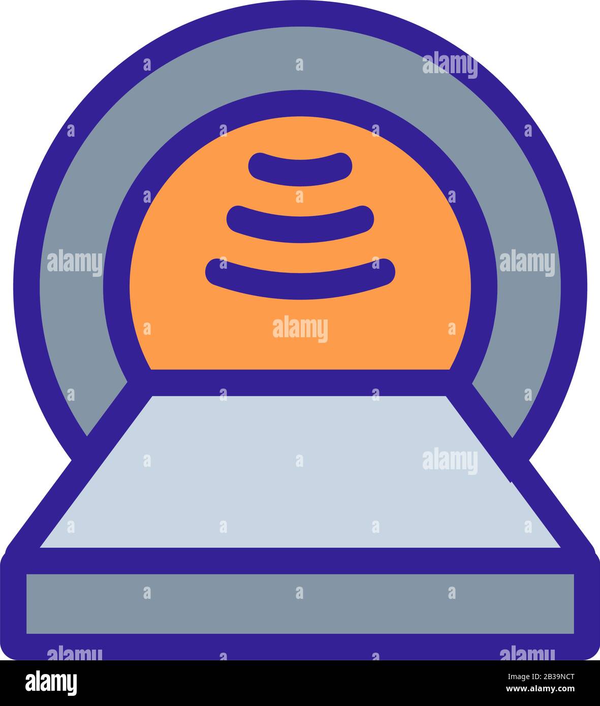 instant resonant therapy icon vector. Isolated contour symbol ...