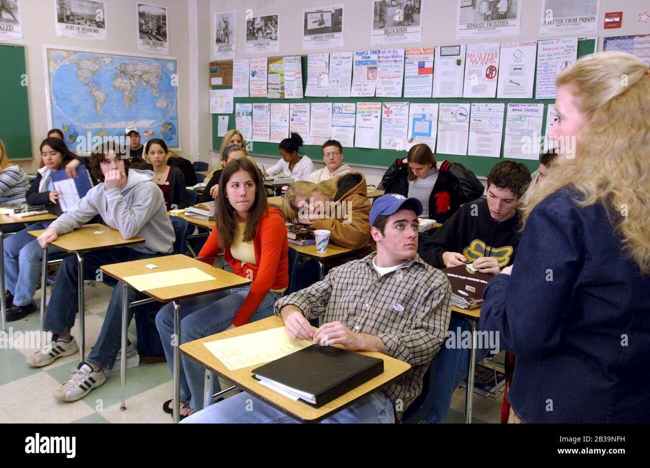 Students in advanced placement class hi-res stock photography and ...