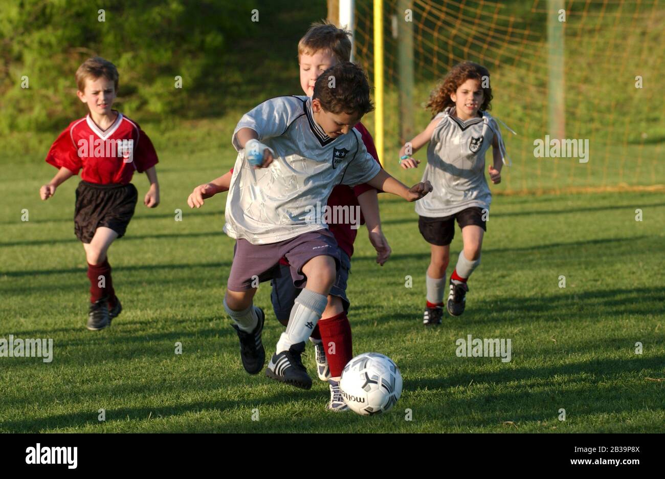 Co ed youth soccer hi-res stock photography and images - Alamy