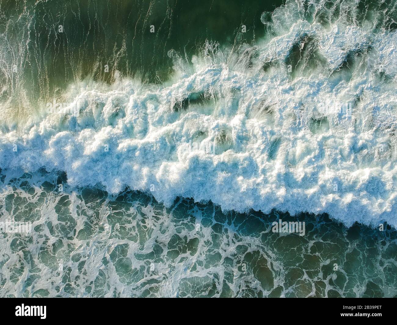 Aerial view coastline meeting hi-res stock photography and images - Alamy