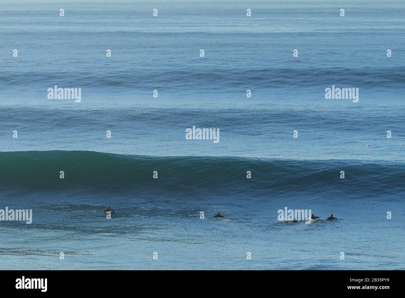 Surf Spot with Big beautful perfect surfing waves barreling in the ...