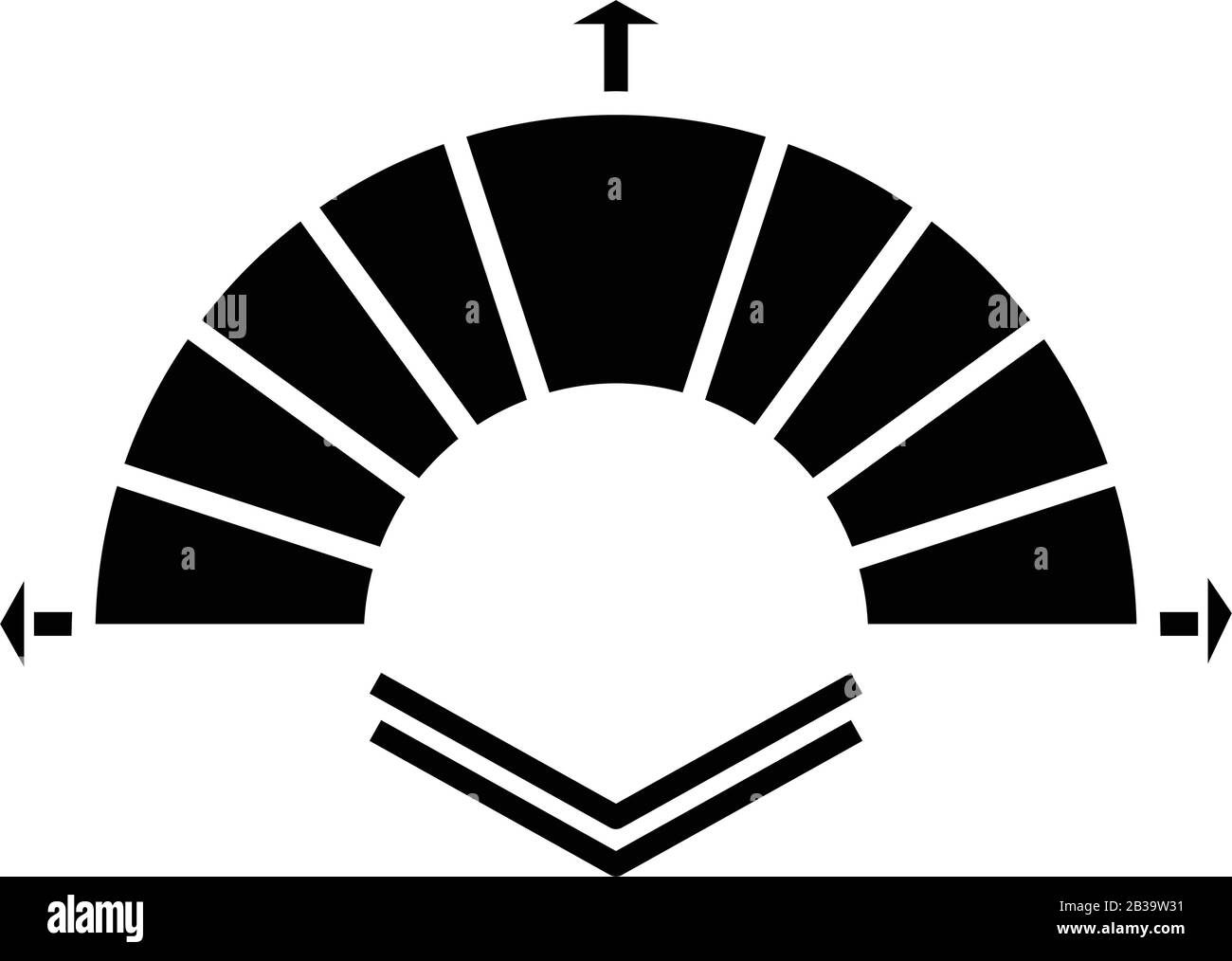 Moving around black icon, concept illustration, vector flat symbol ...