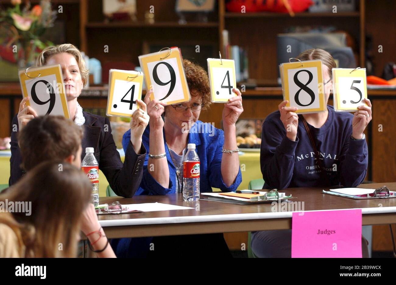 Austin Texas USA, circa 2004: Judges score participants in "Poetry Slam ...