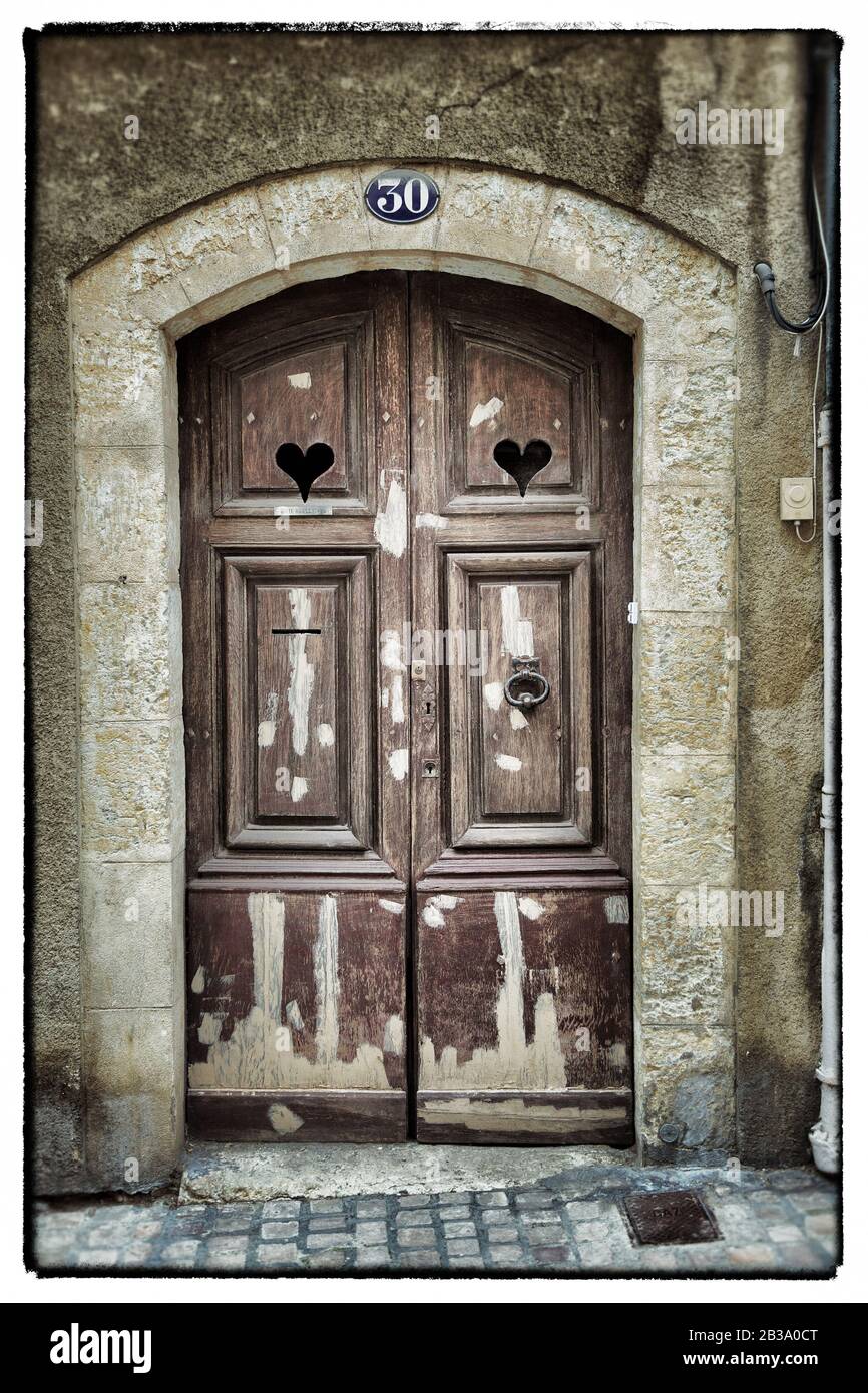 Gate in old stone Cut Out Stock Images & Pictures - Alamy