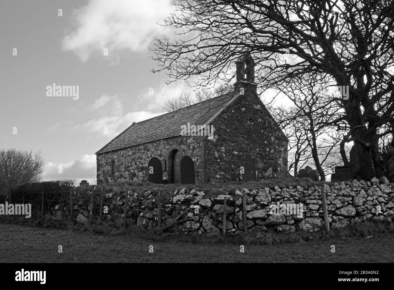 St Ceidio's Church, Anglesey, is a rural 19th-century church built ...
