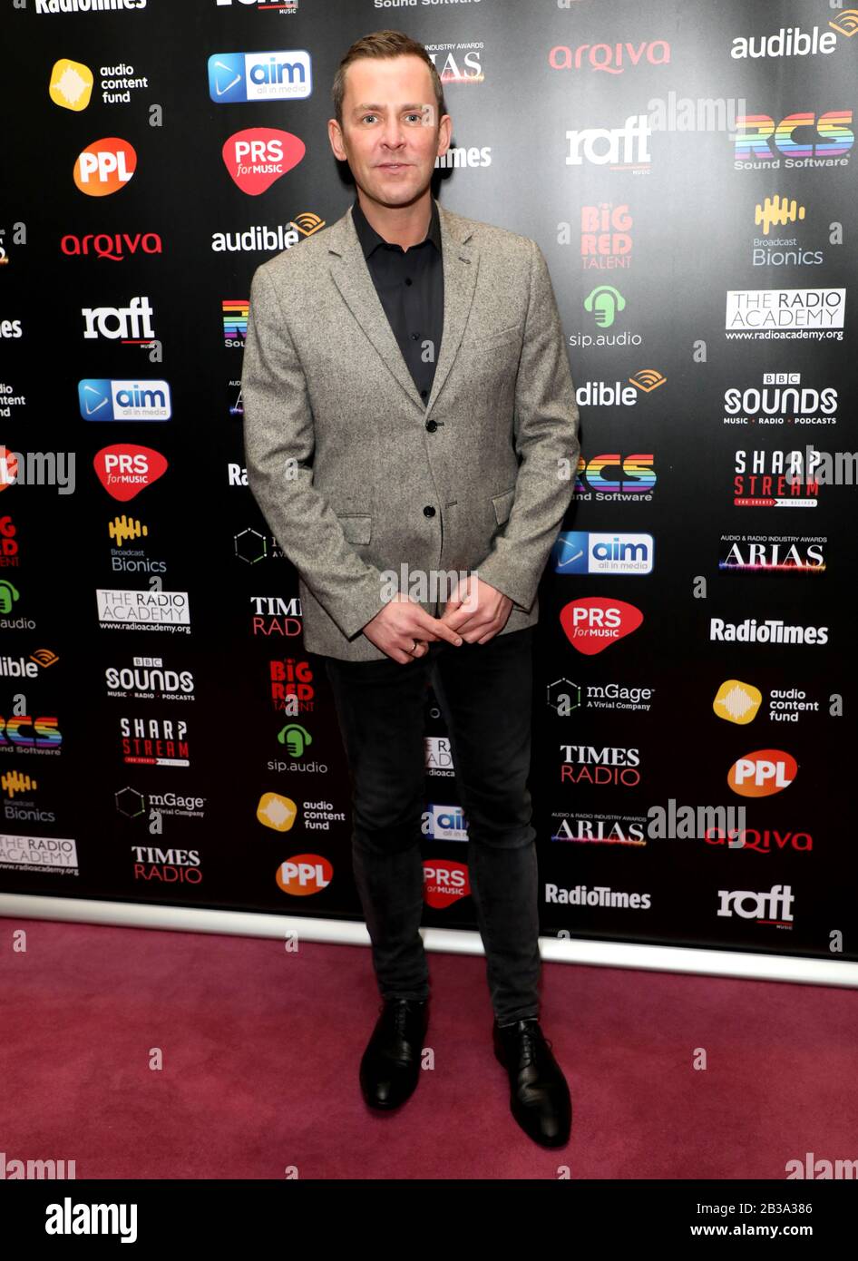 Scott Mills attending The Audio and Radio Industry Awards held at The ...