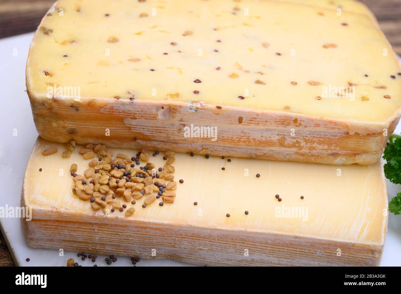 Belgian cheeses from abbey made from cow milk with monks beer ...
