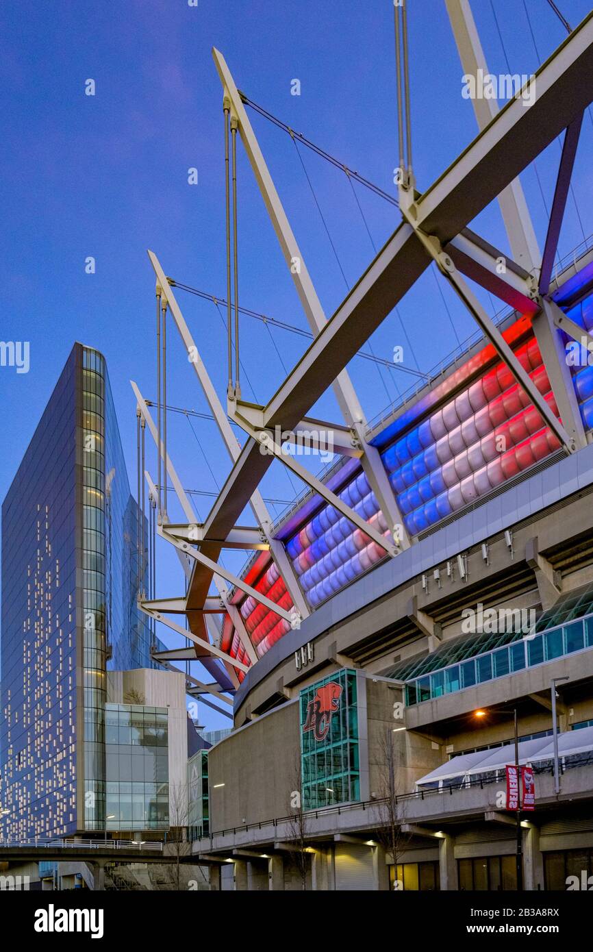 BC Place Stadium, Vancouver, British Columbia, Canada Stock Photo - Alamy