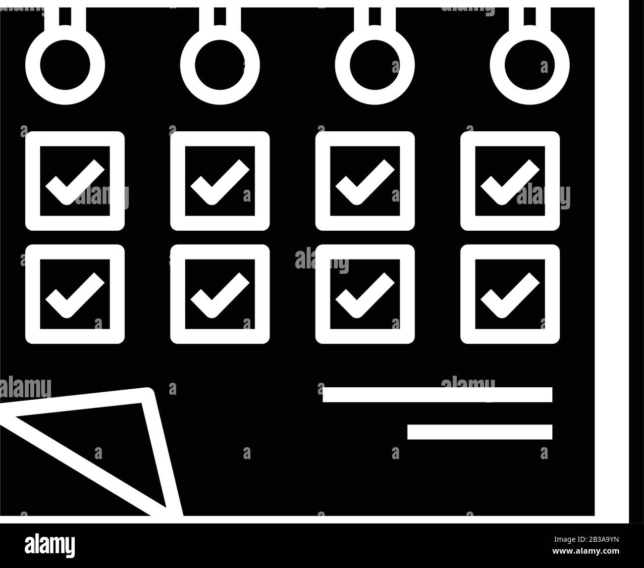 Planning trip black icon, concept illustration, vector flat symbol ...