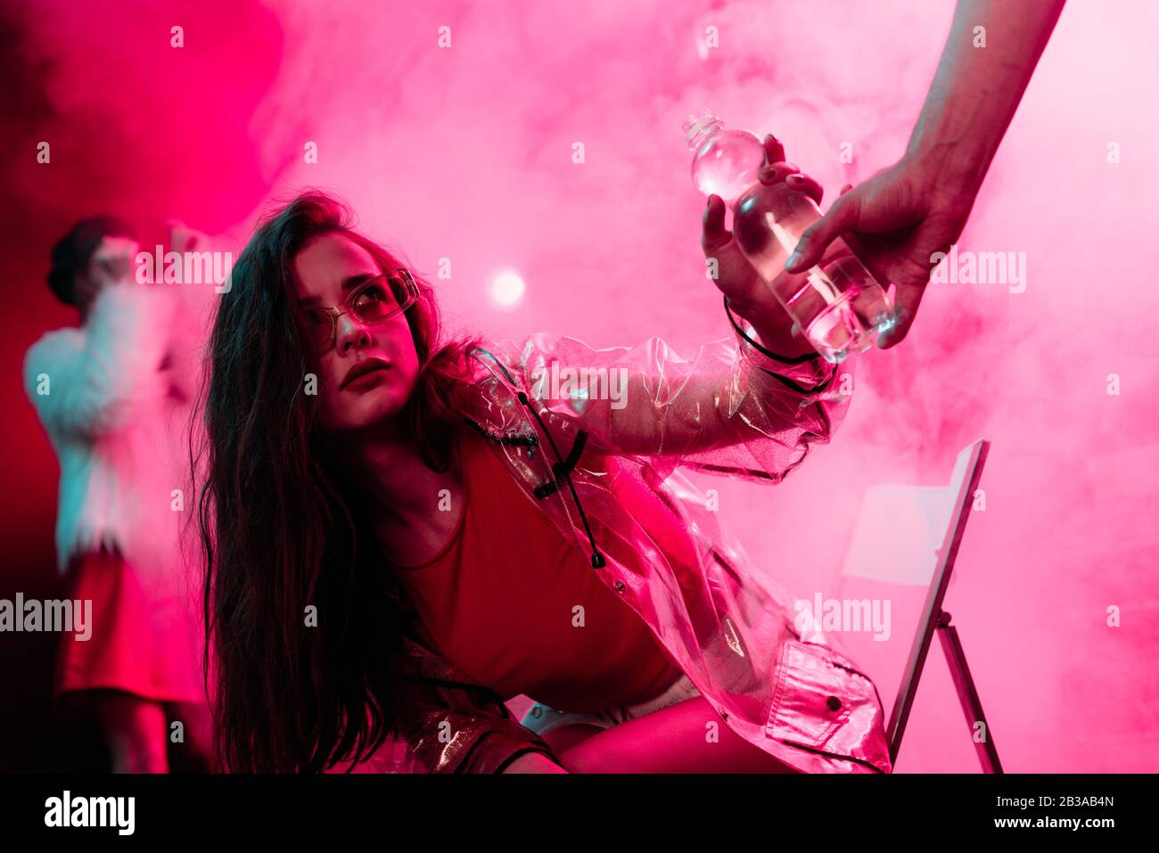 Woman nightclub water hi-res stock photography and images - Alamy