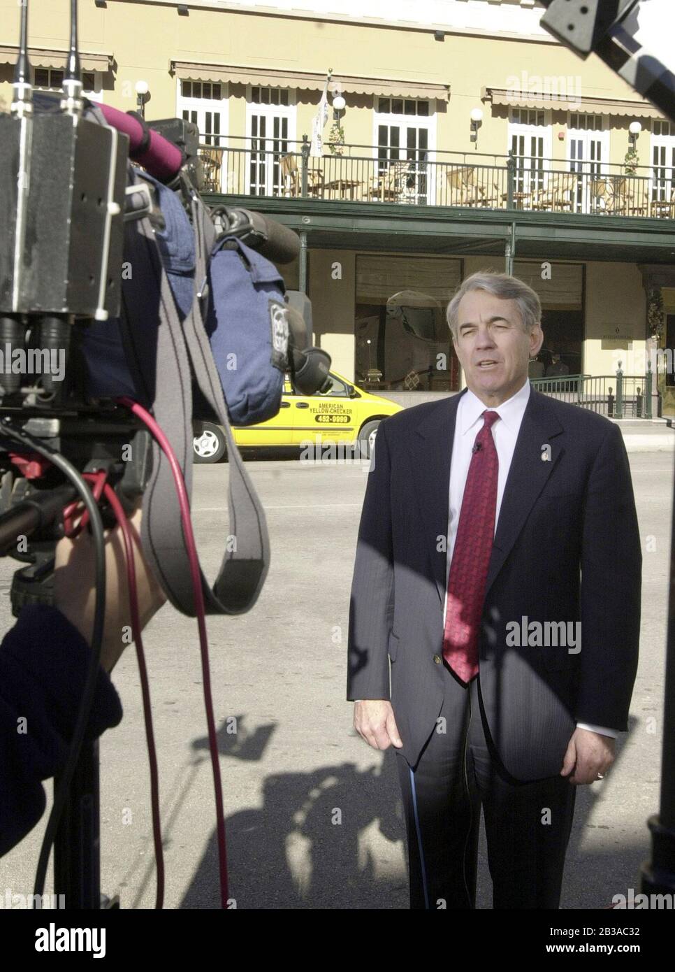 Austin, Texas USA, 03 JAN 2001: Jim Morgan, CEO of Applied Materials ...