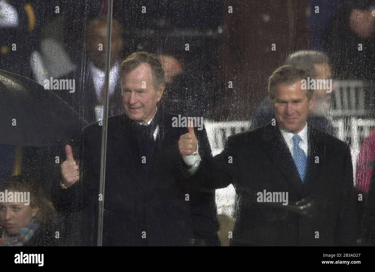 Washington, D.C. USA, Jan. 20, 2001: Newly inaugurated Pres. George W ...
