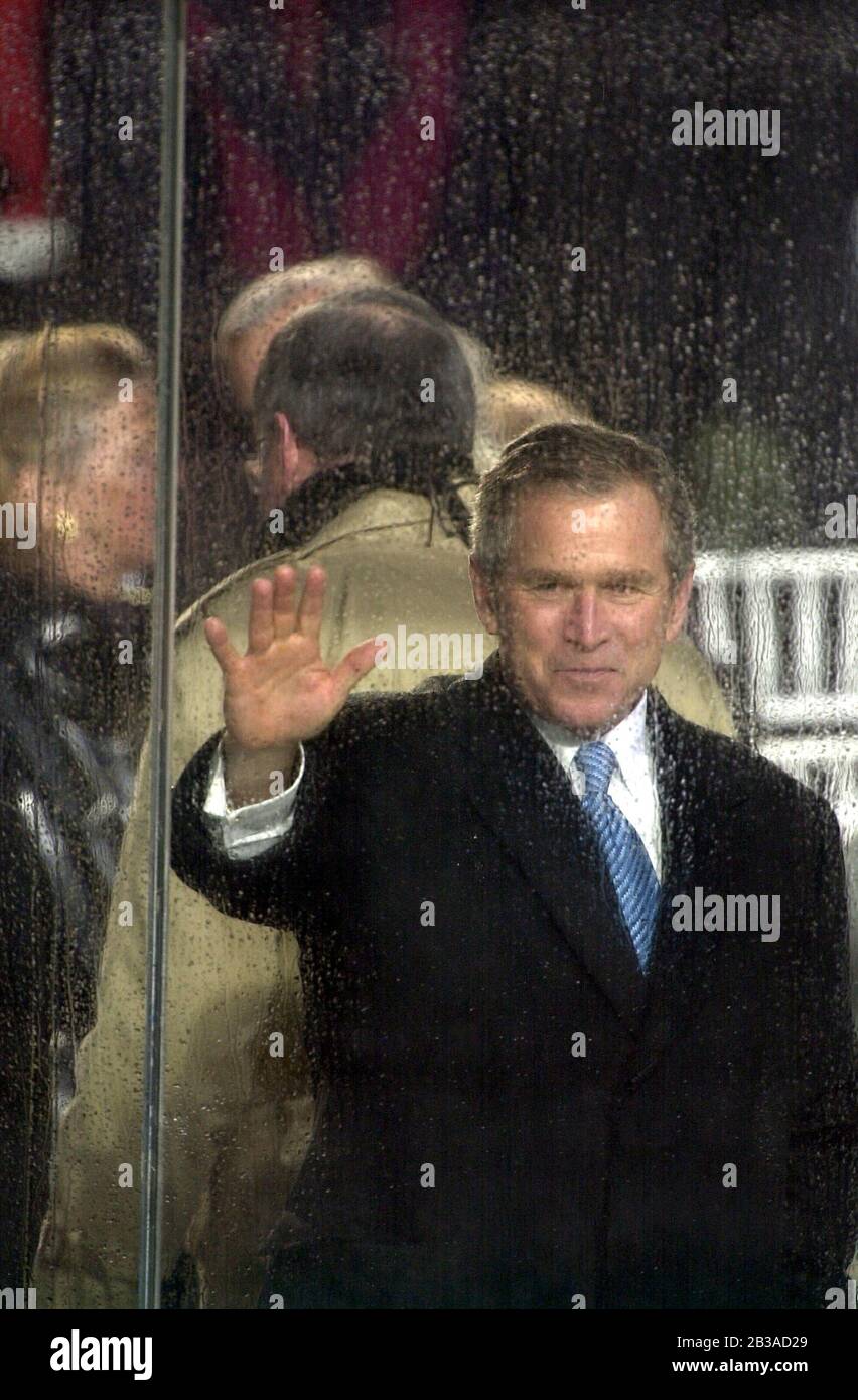 George bush inauguration 2001 hi-res stock photography and images - Alamy