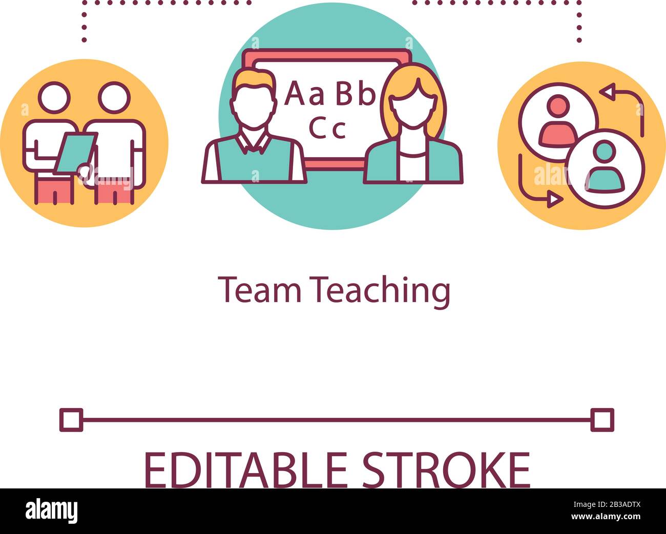 Coteaching Stock Vector Images - Alamy