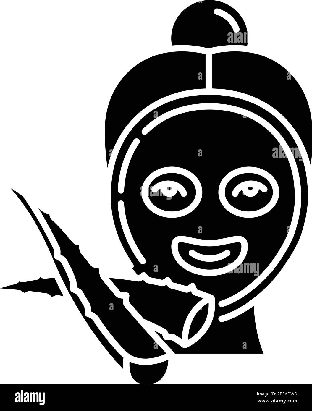 Aloe vera for face Black and White Stock Photos & Images - Alamy