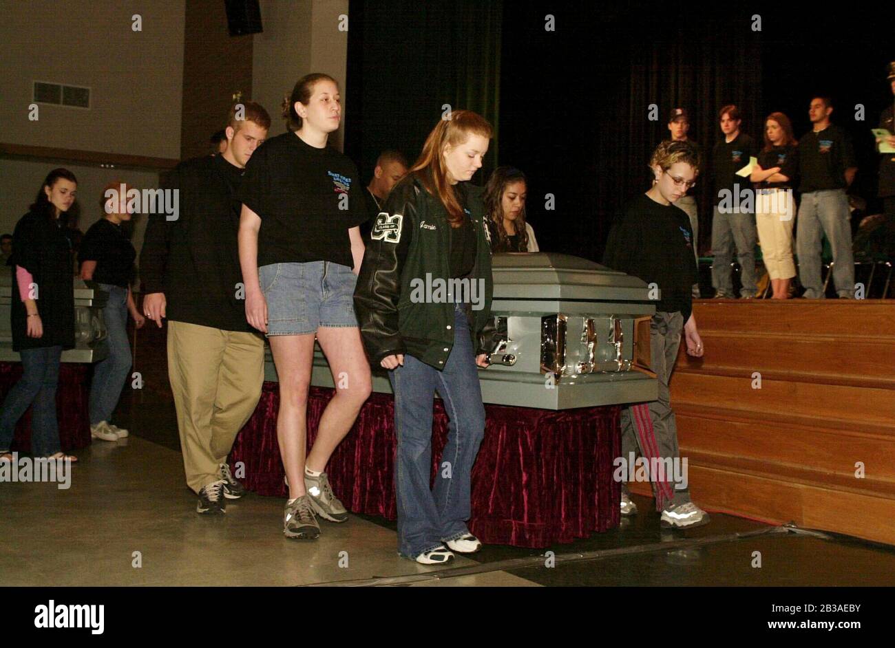 Cedar Park, Texas 08 MAR 2001: A student-led production of "Shattered ...