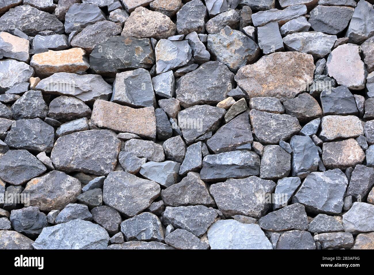 Texture of the grey granite stone wall for background Stock Photo - Alamy