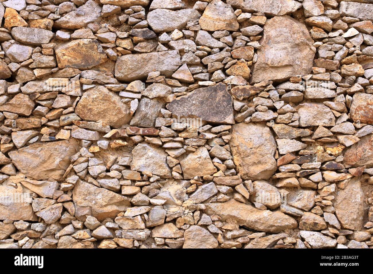 Texture of the yellow granite stone wall for background Stock Photo - Alamy
